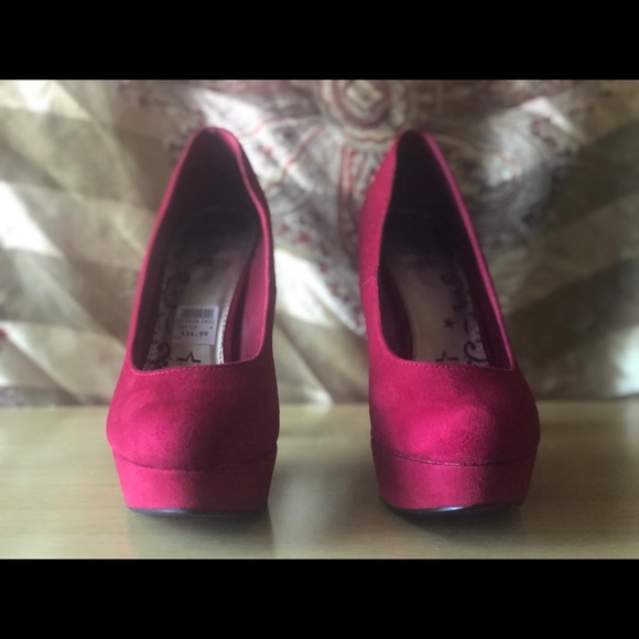 Shoes | Sexy Red Platform Heels | Poshmark